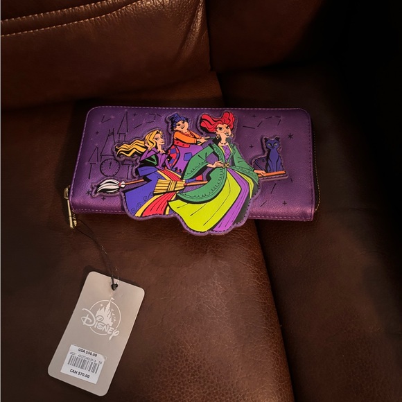 Disney | Bags | Disney Hocus Pocus Wallet | Poshmark